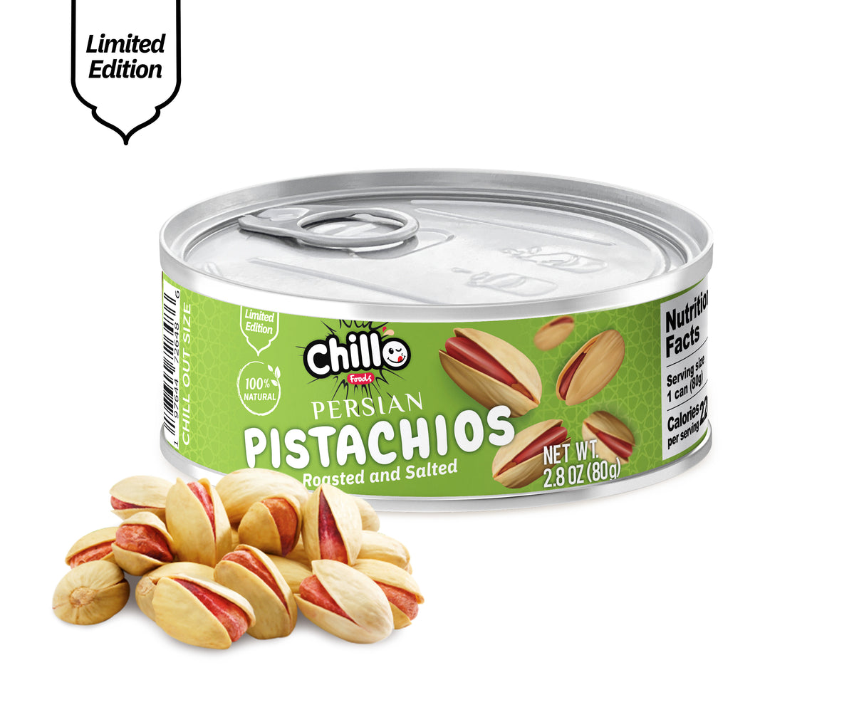 Persian Pistachios Roasted & Salted | Chillo Foods – Chillo Foods ...